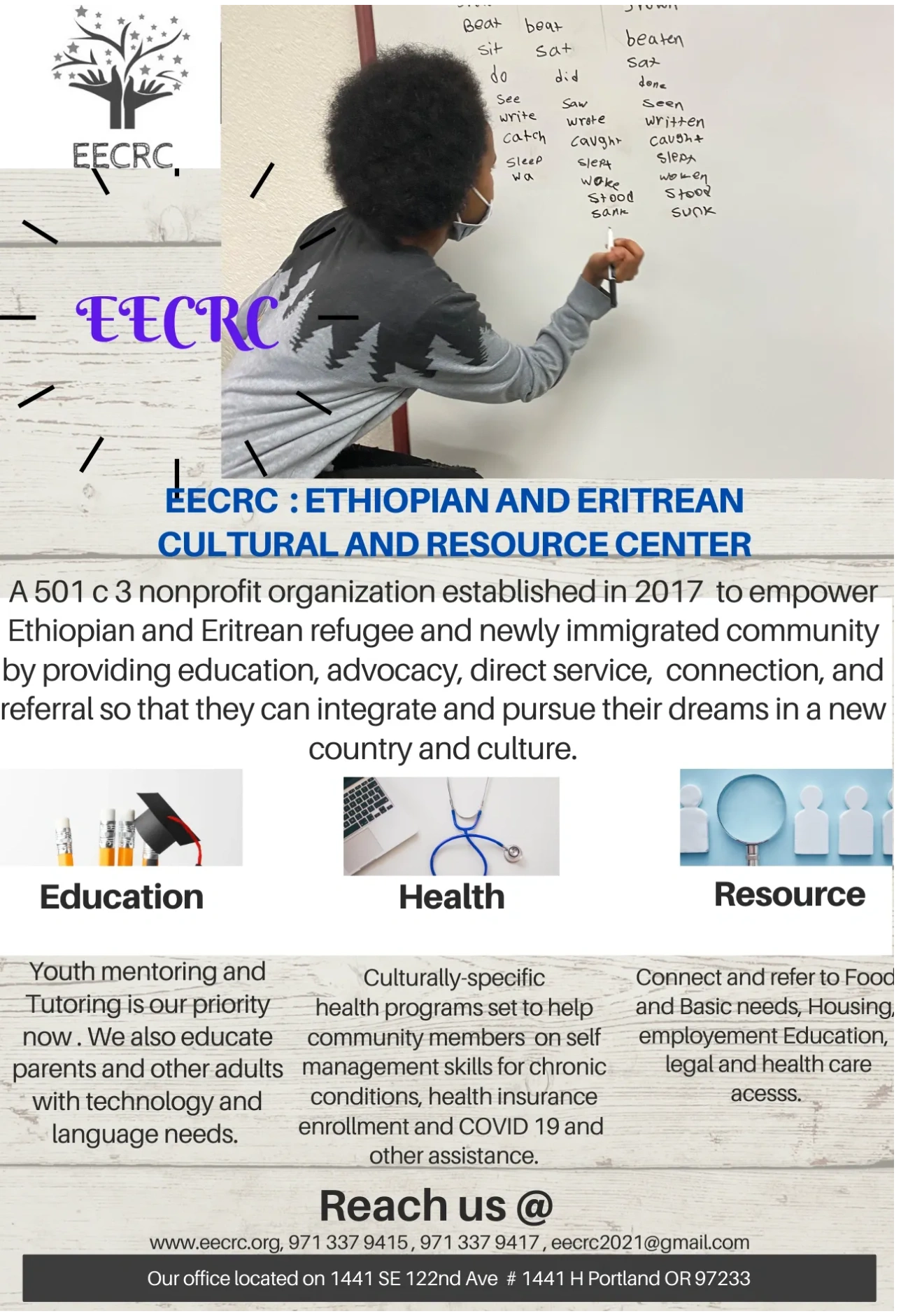 EECRC : Ethiopian and Eritrean Cultural and Resource Center - Home
