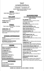 V & V scratch kitchen - Restaurant, Bakery