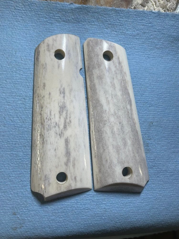 smooth stag 1911 grips without bark