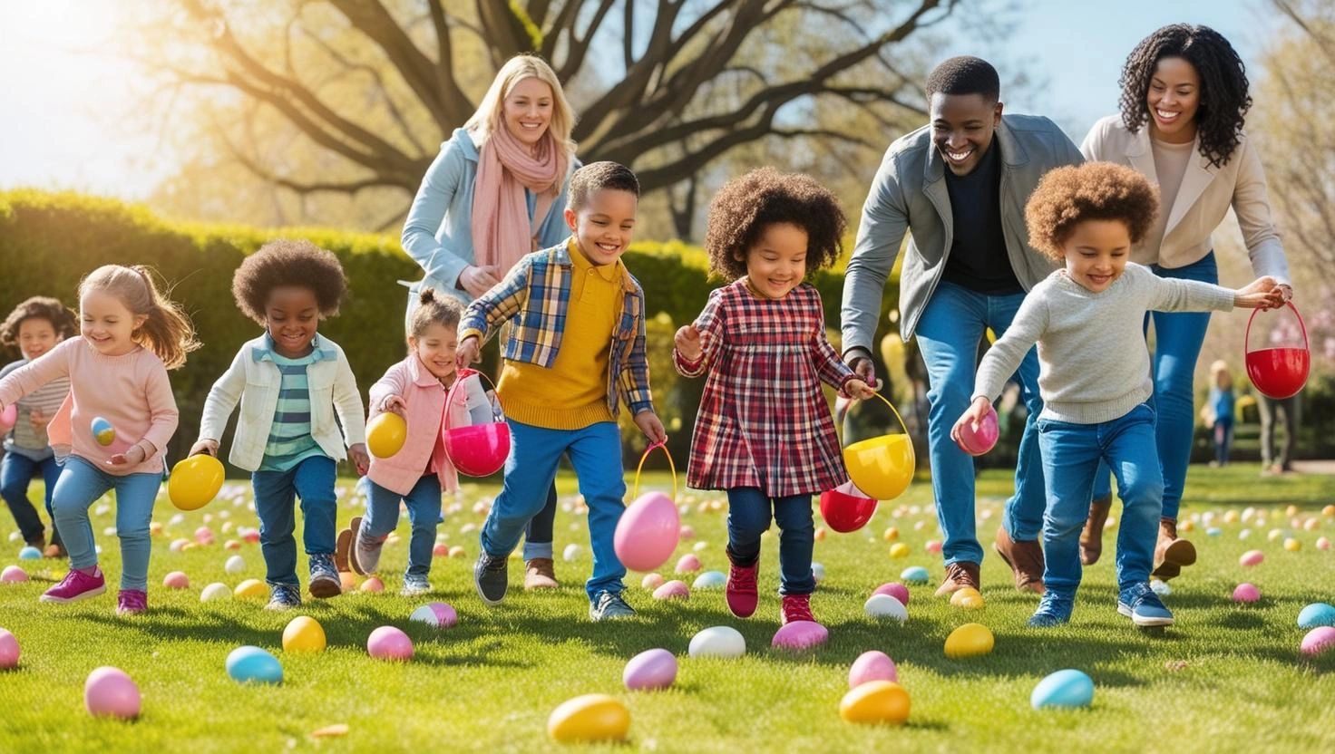 Búsqueda del tesoro en Semana Santa para niños