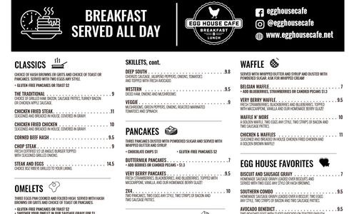 Best Breakfast in Denton - Egg House Cafe