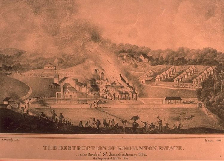 Christmas Rebellion in Jamaica, 1831