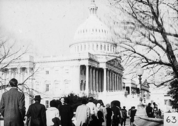 Mississippi Freedom Democratic Party at the US Capitol, 1965