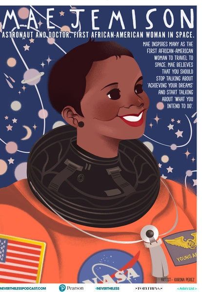 Mae Carol Jemison, Medical Doctor and NASA Astronaut