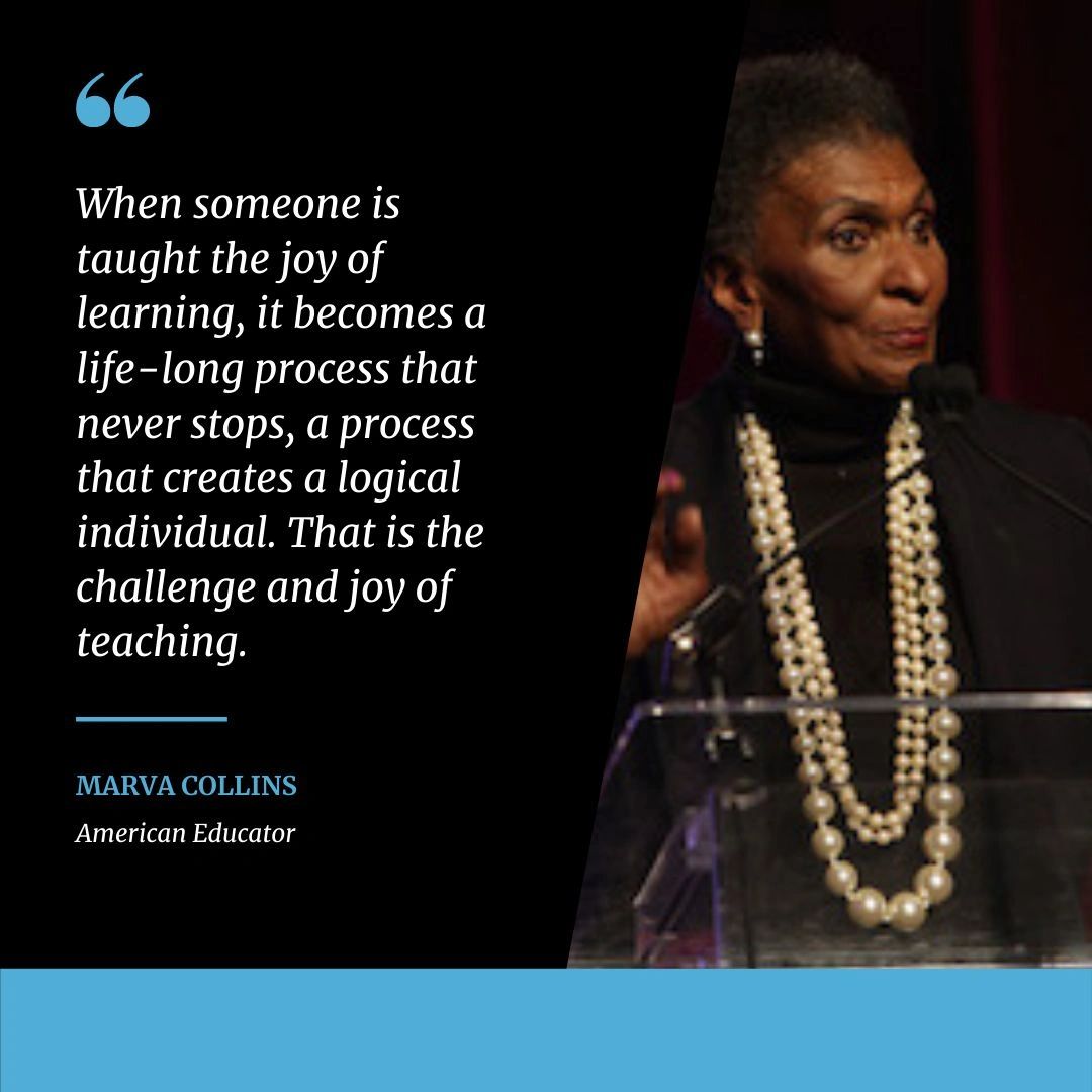 Marva Collins, Chicago Educator and Westside Prepatory School