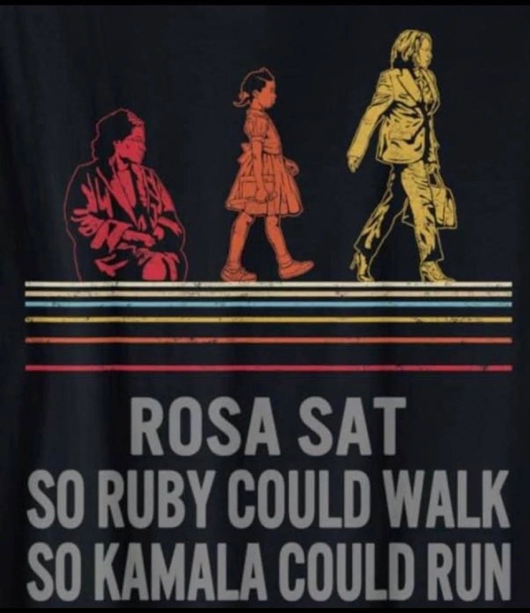 "Echoes of a Sisterhood Unbroken: Rosa, Ruby, Kamala"