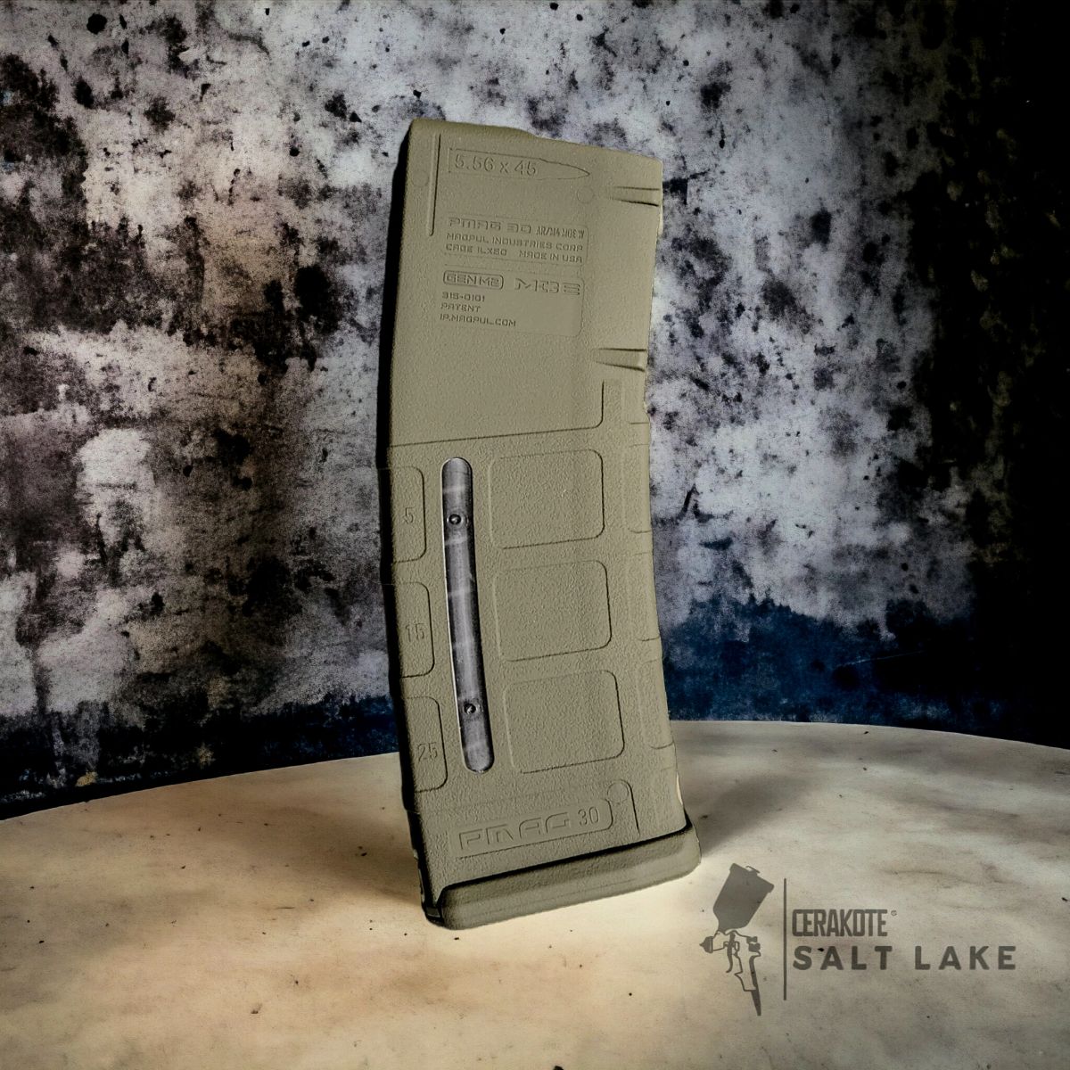 CSL MIL-SPEC OD Green Cerakoted AR Mag