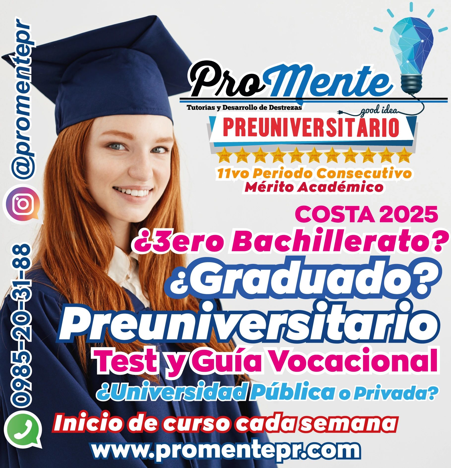 Inscríbete aquí | PREUNIVERSITARIO PROMENTE