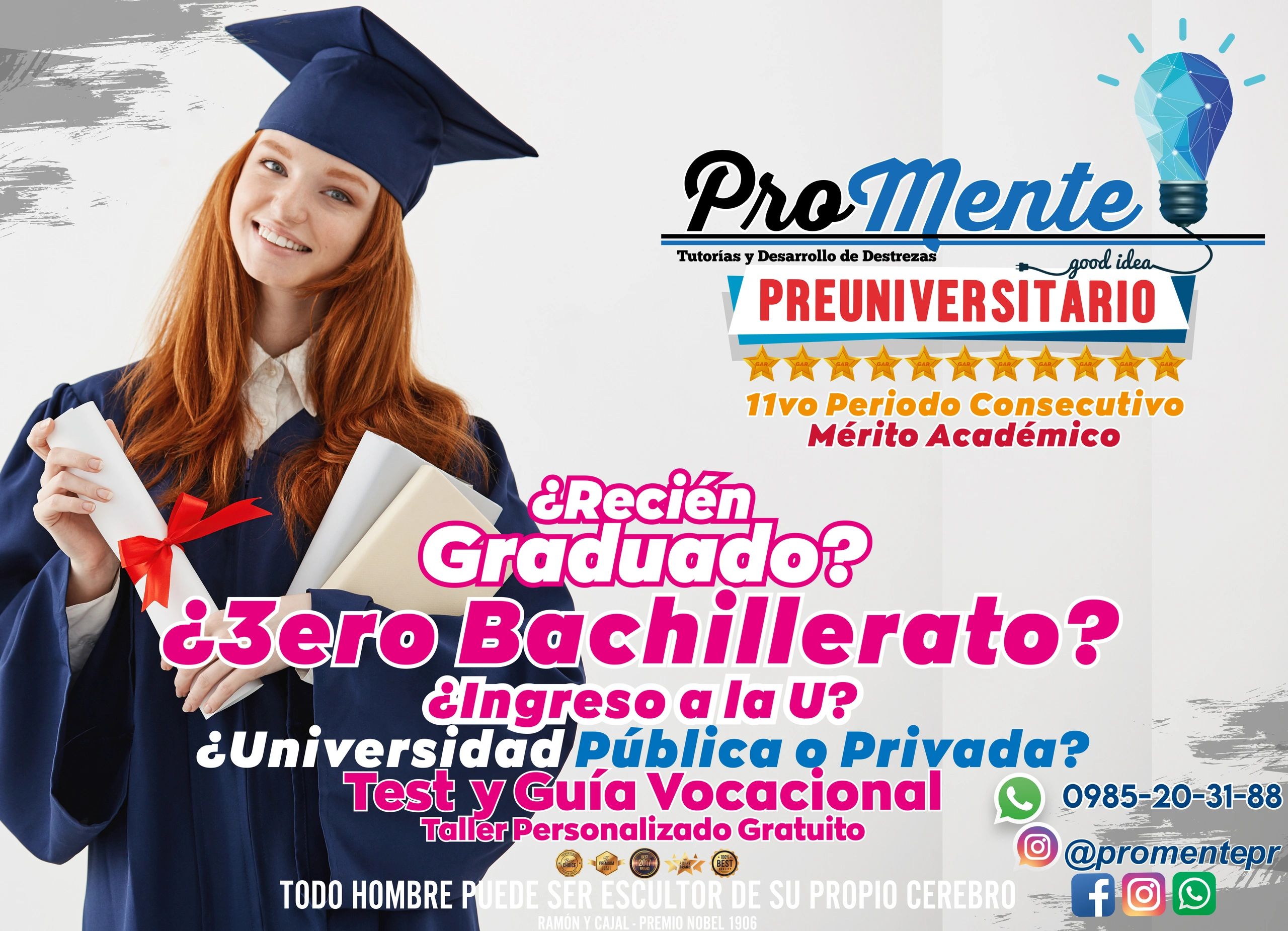 Inscríbete aquí | PREUNIVERSITARIO PROMENTE