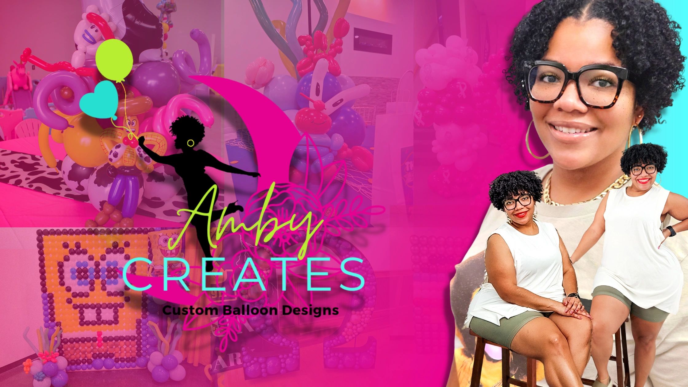 Amby's Creations - Balloon Arch, Mosaics