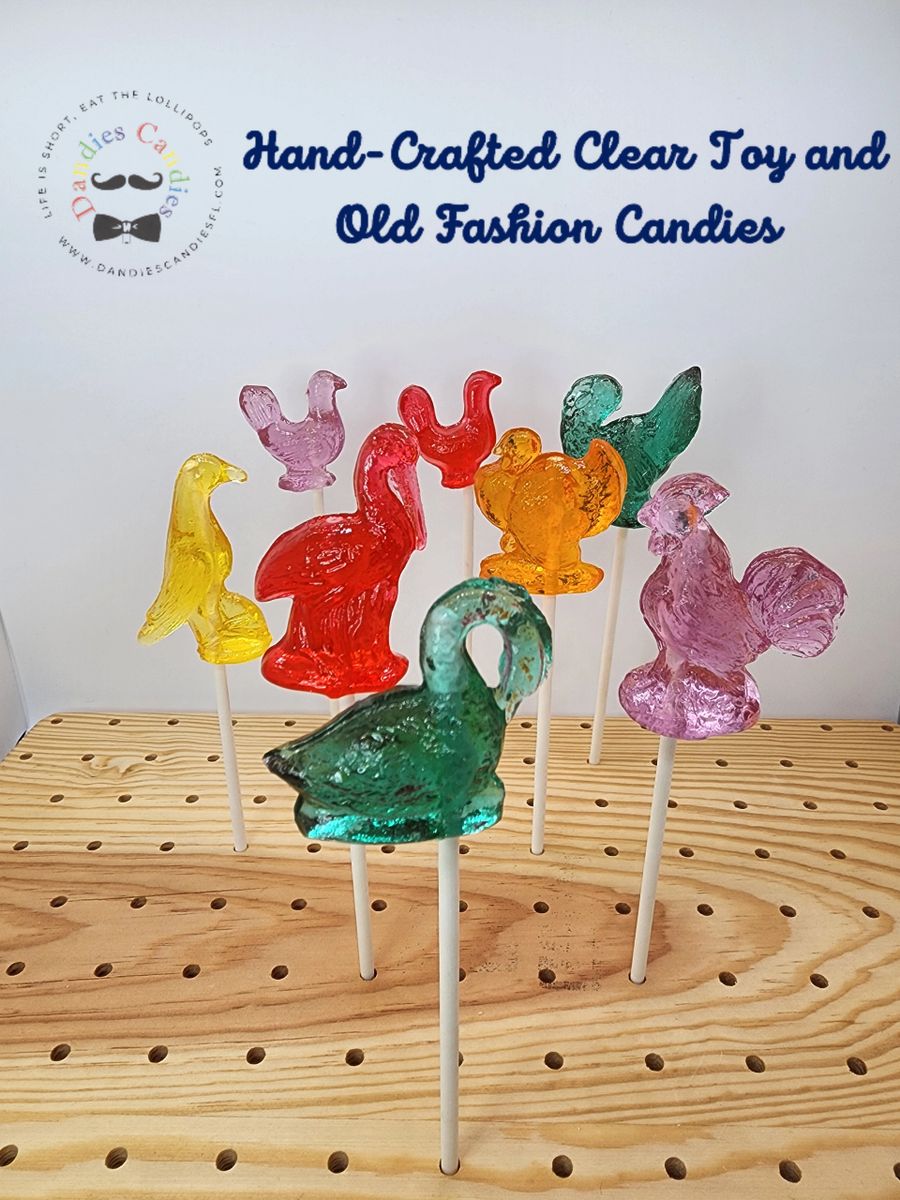 Clear Toy Candy Bird Assortment