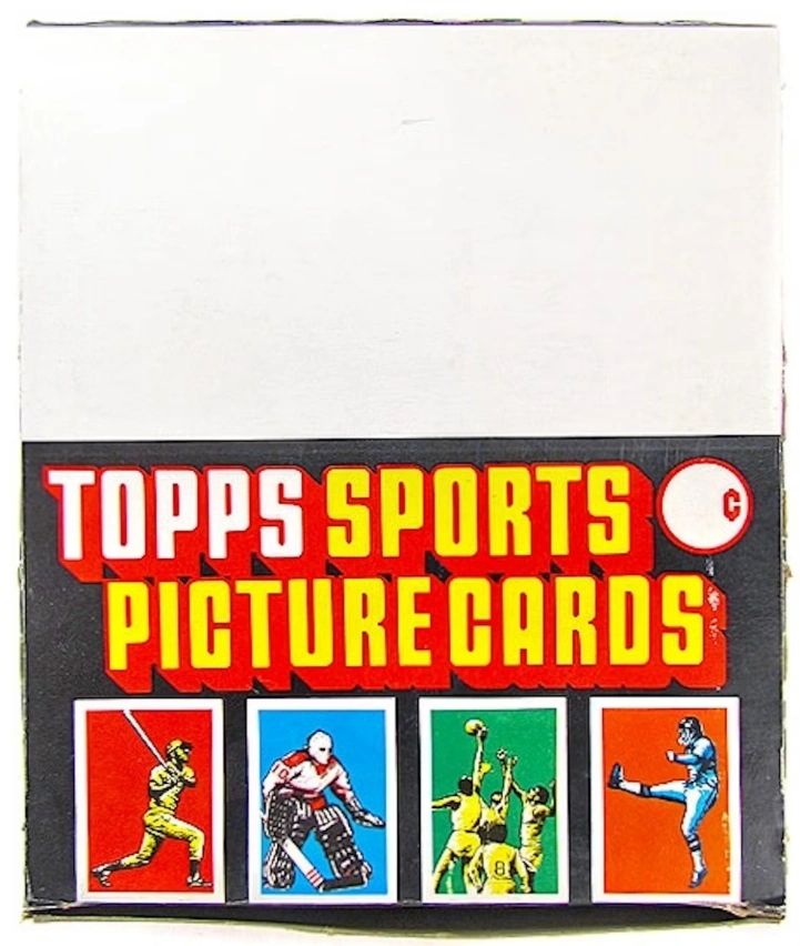 1984 Topps Baseball Rack Box