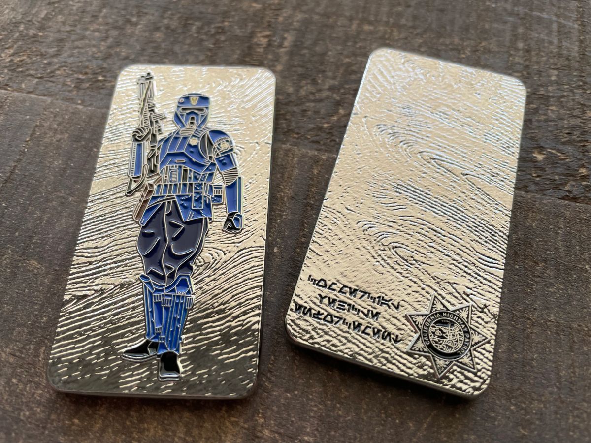 CHP Commercial Enforcement Unit Challenge Coin