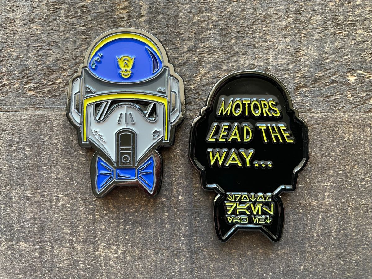 Motors Lead Challenge Coin