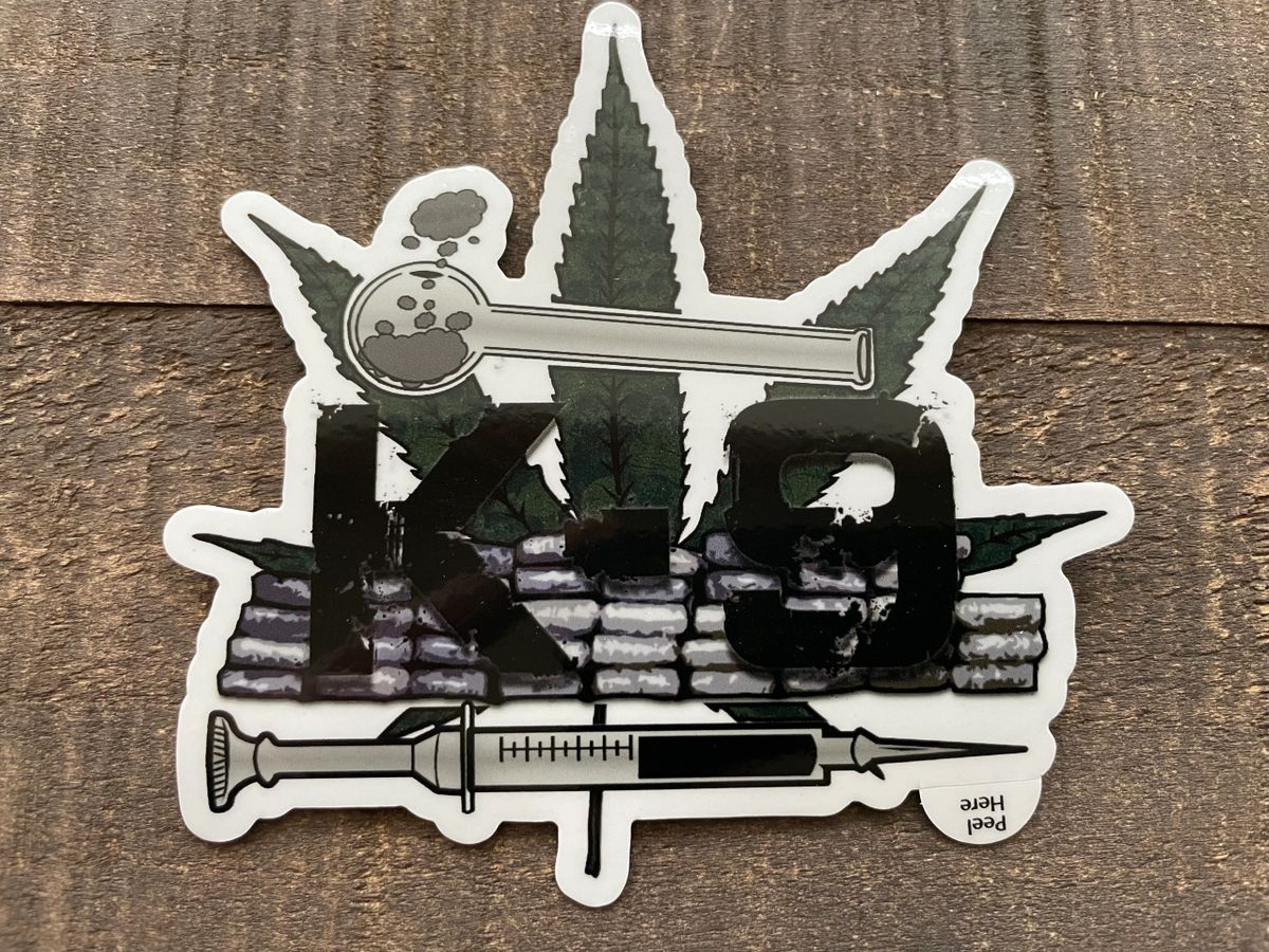 K9 Paraphernalia Sticker (4X4")