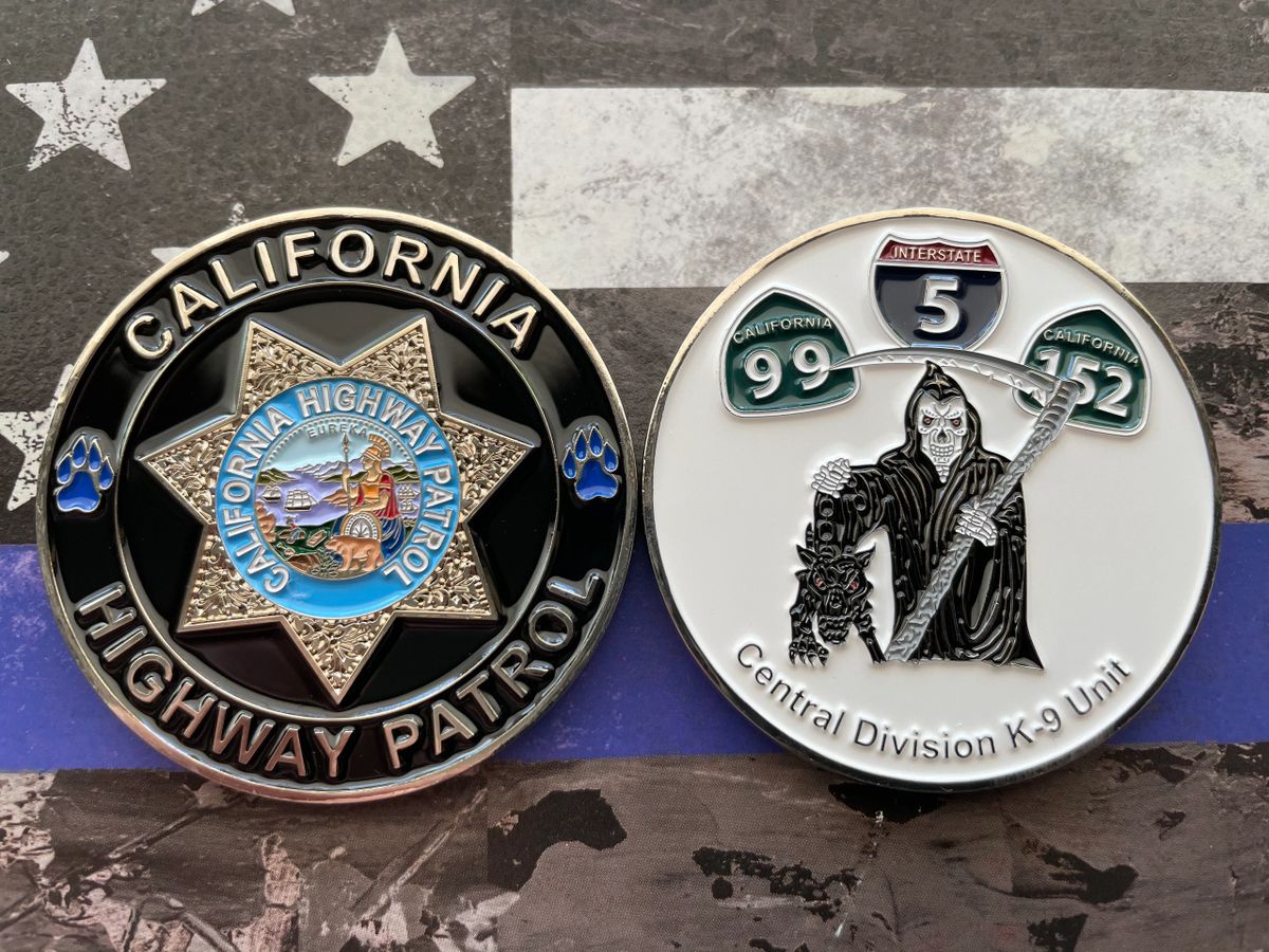 K9 Challenge Coin (Central Division)