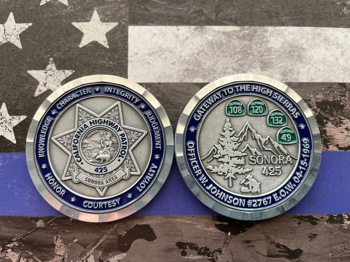 Sonora CHP area Challenge Coin