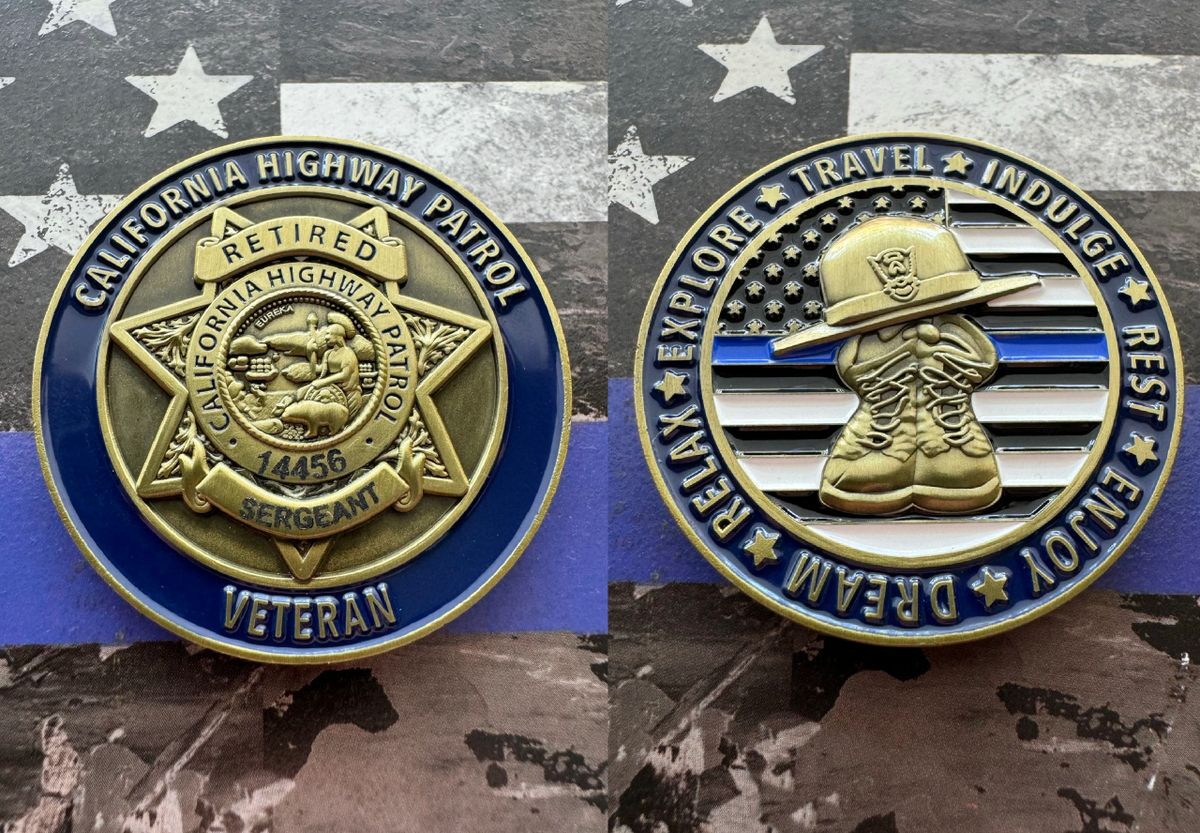 CHP Retirement Challenge Coin