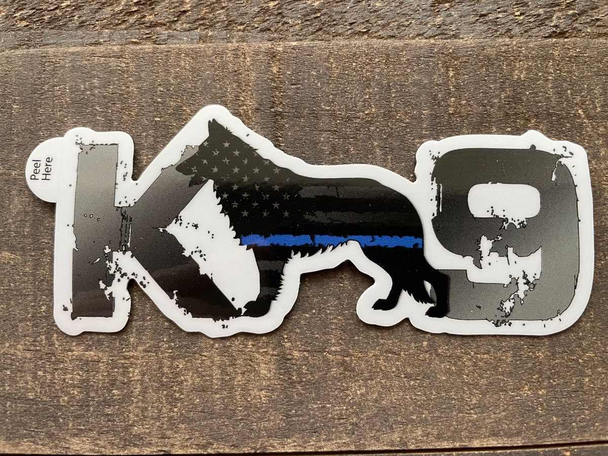 K-K9-9 Sticker (4")