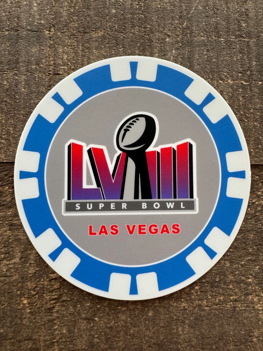 2024 Las Vegas Super Bowls Sticker