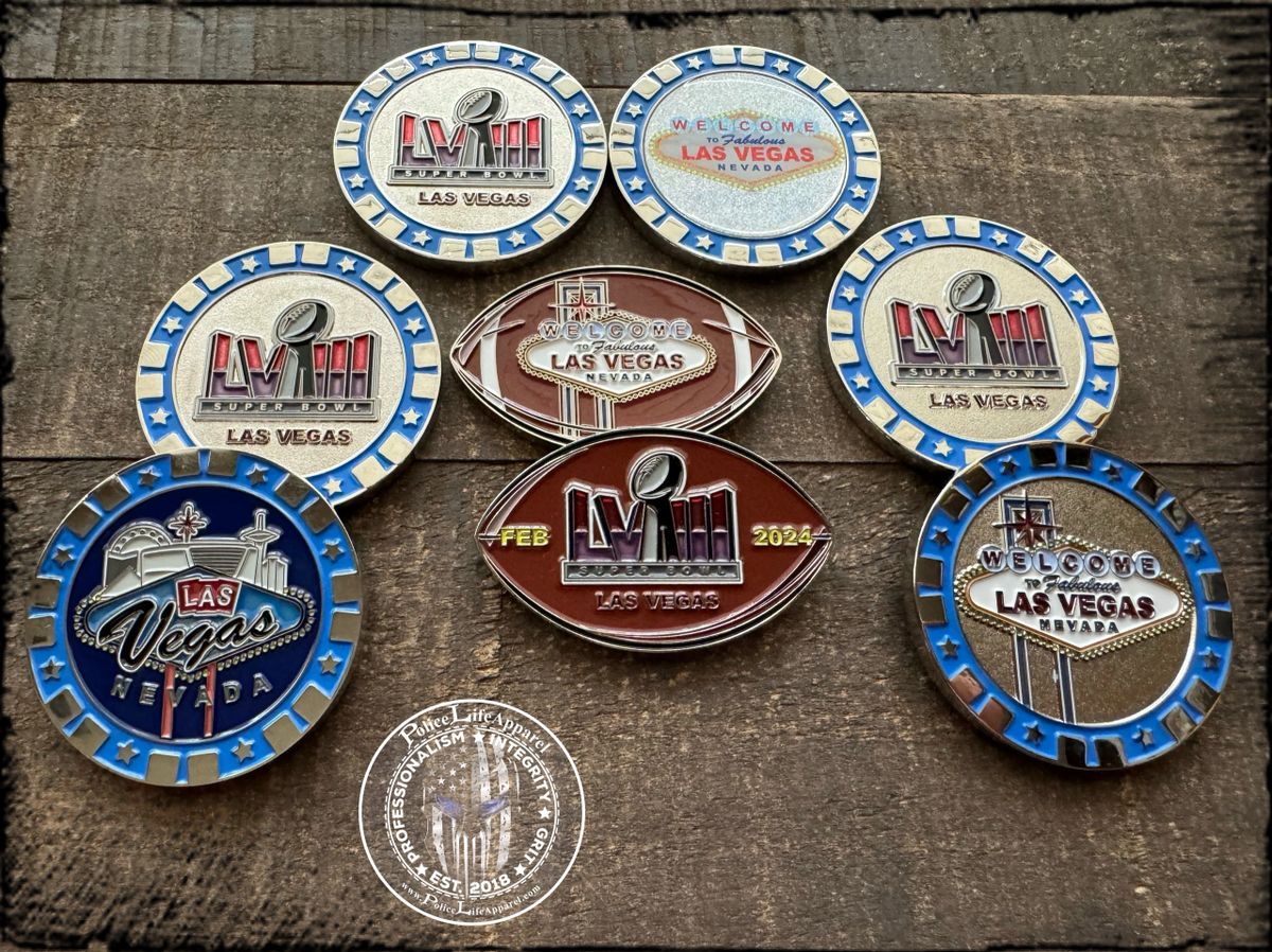 Super Bowl 58 Challenge Coin