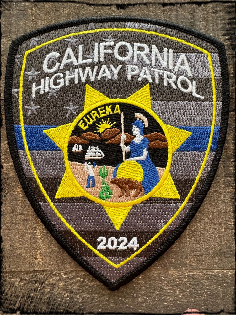 2024 CHP Blue Line Patch
