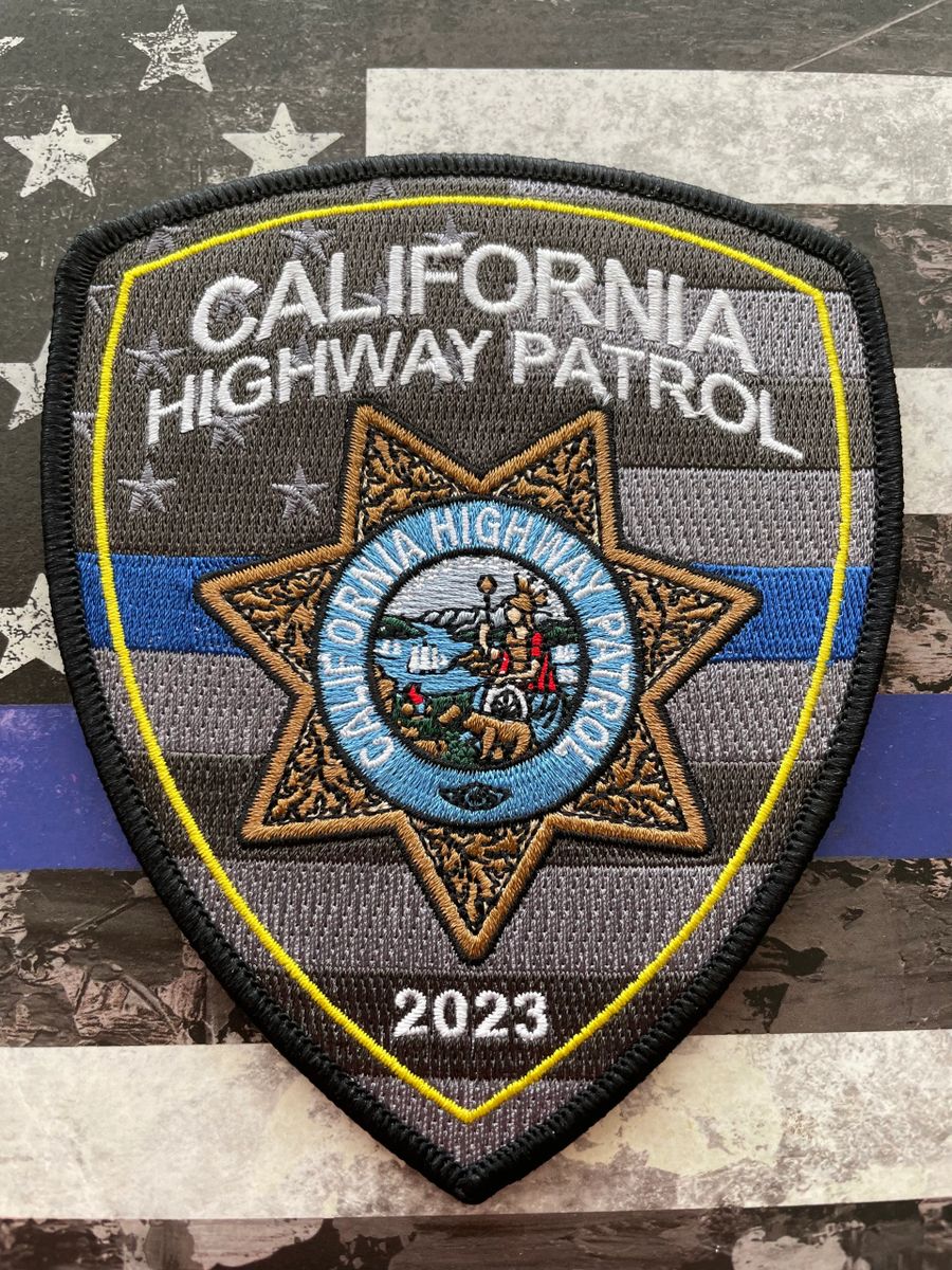 2023 CHP Blue Line Patch