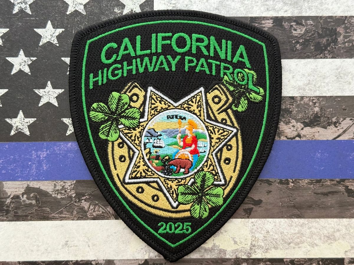 2025 St. Patrick's Day Novelty CHP Patch