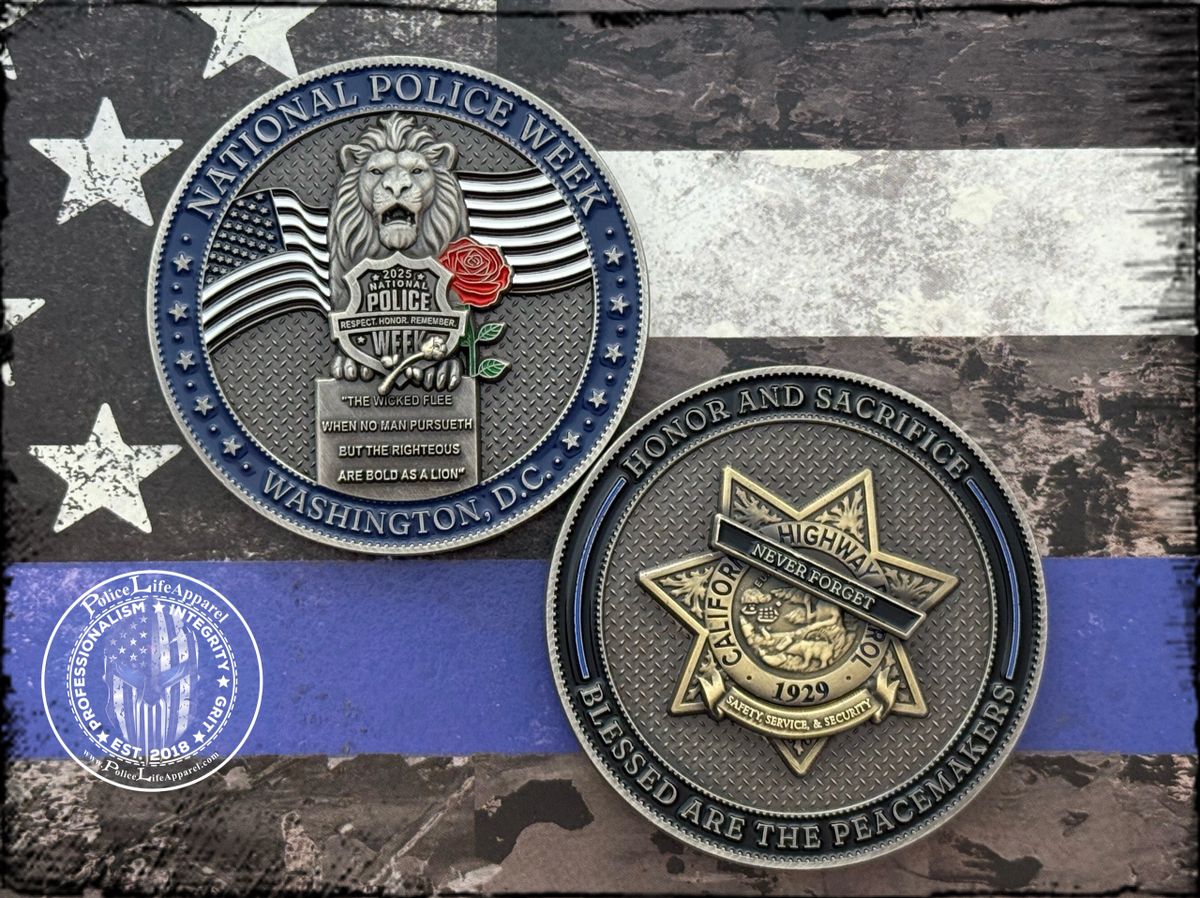 2025 Police Week Challenge Coin