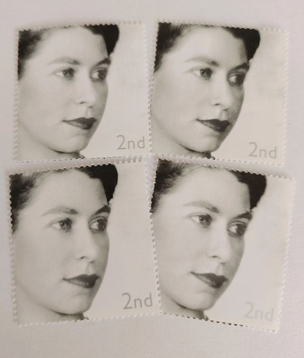 Queen Elizabeth Golden Jubilee Postage Stamps. 4 x Collectible 2nd ...