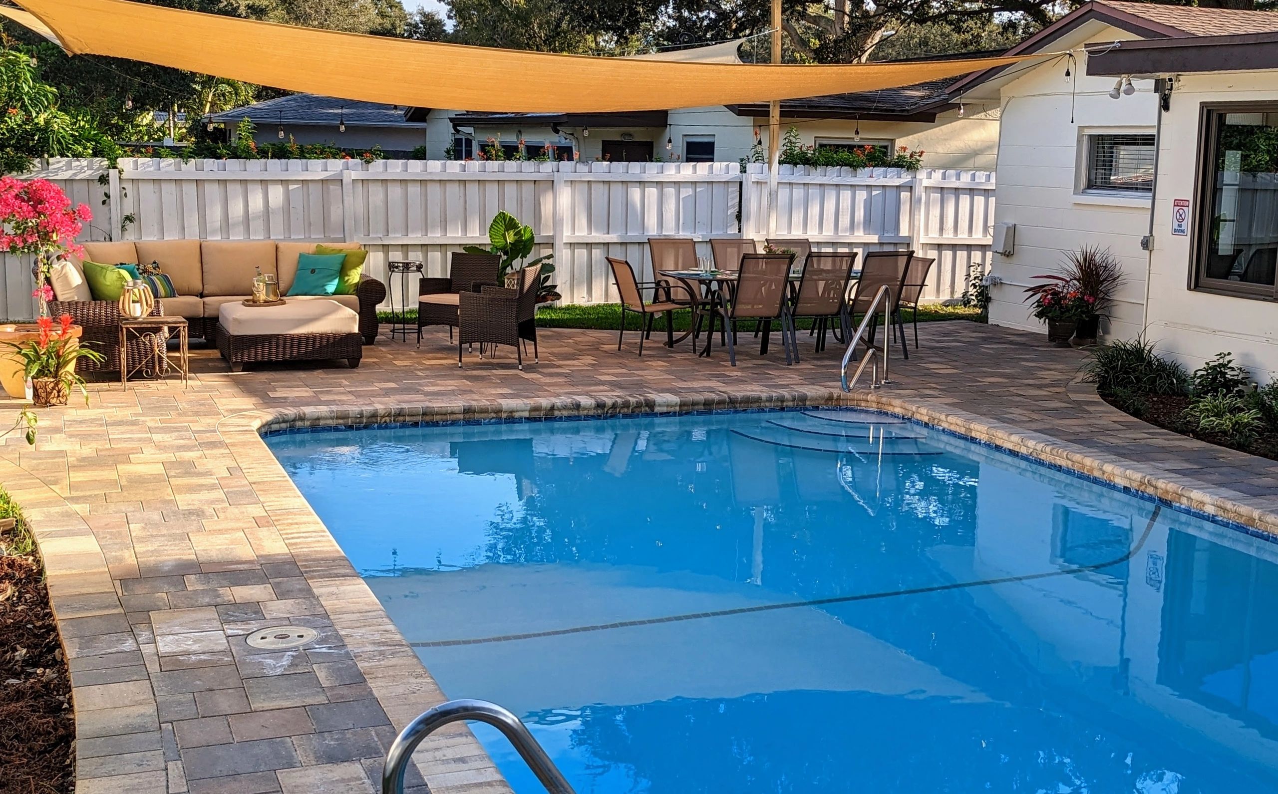 Sunbathers Casa St. Pete Spacious Home with Pool - 6 min to Beach