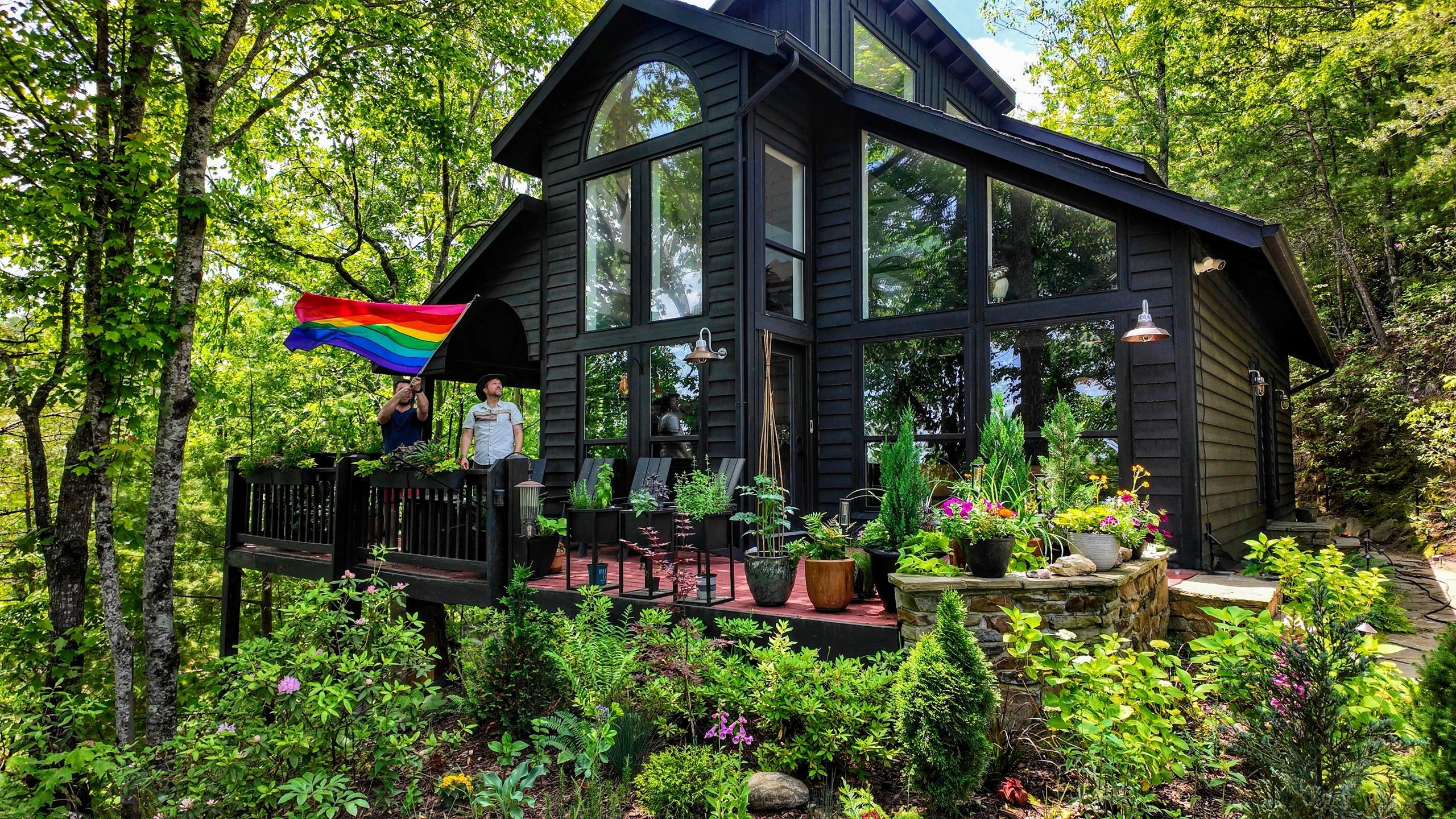 Todd and Rob | YouTube Husbands Remodeling Cabin