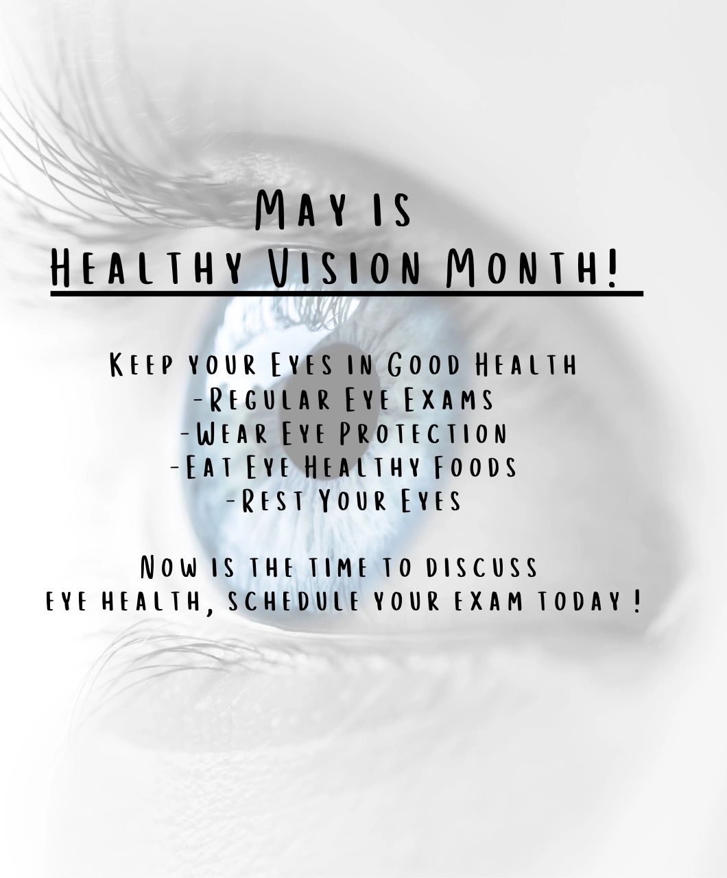 May is Healthy Vision Month