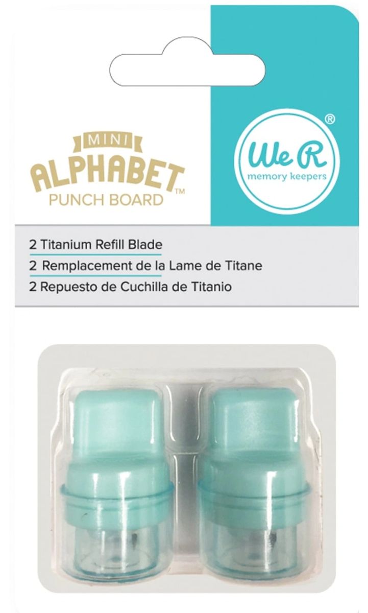 Mini Alphabet Punch Board Refill Blade 2pc