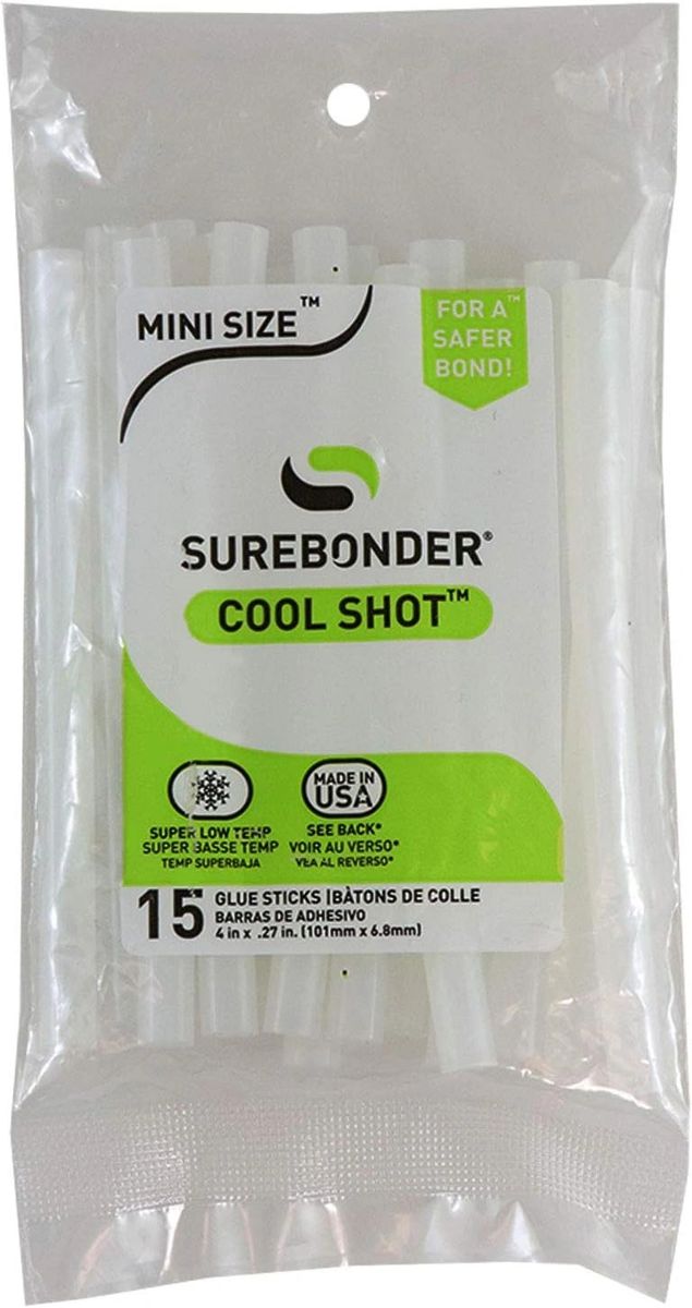Cool Shot Surebonder Mini Size Glue Sticks 15pc