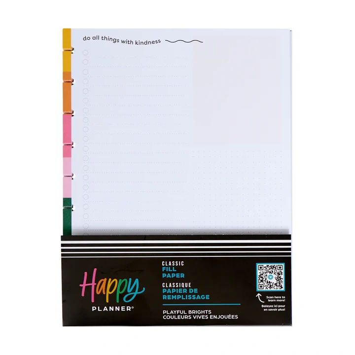 Playful Brights Student - Classic Dashboard Fill Paper 40 Sheets