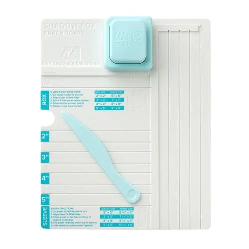 We R Shadow Box Punch Board