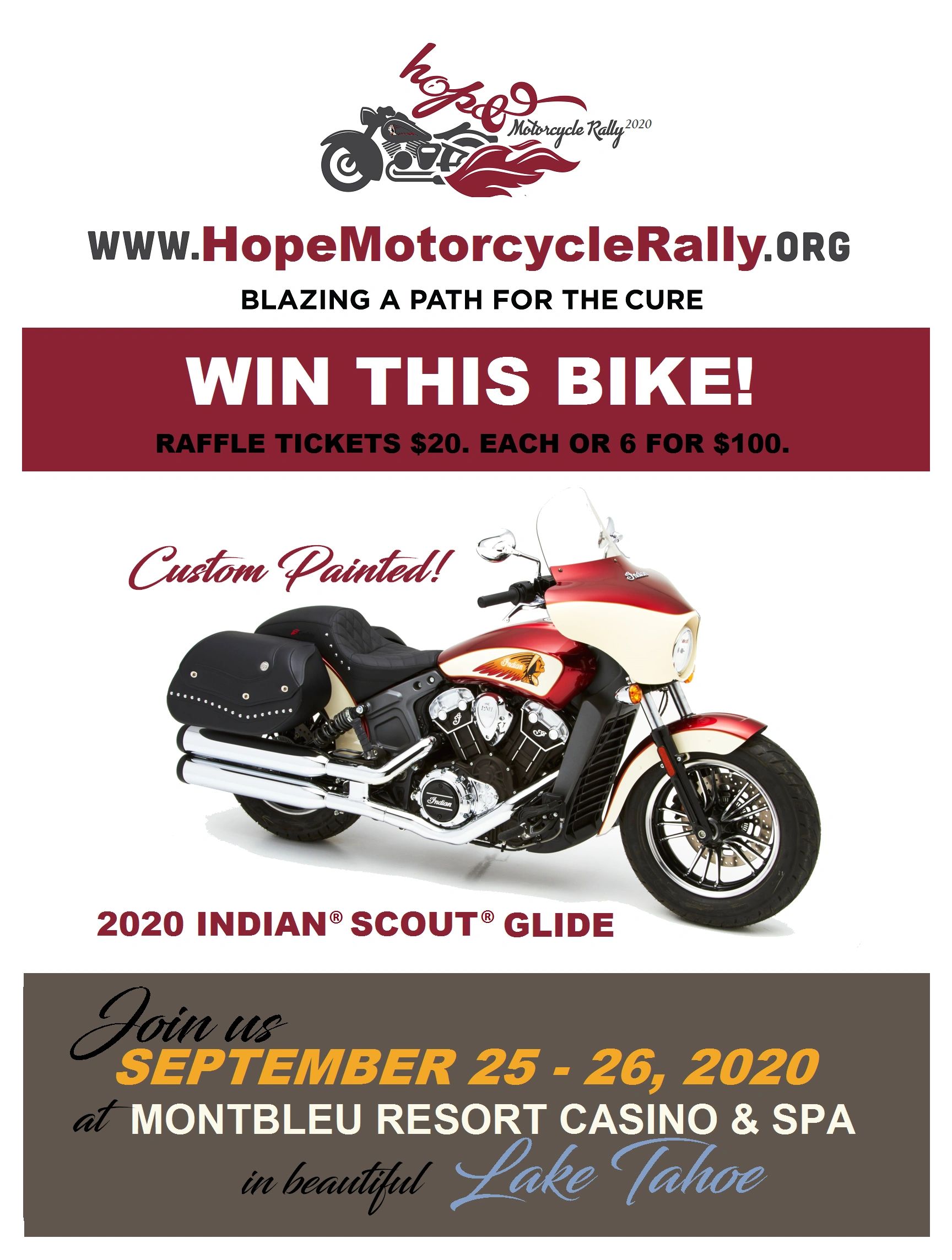 WIN AN INDIAN MOTORCYCLE! | HOPE MOTORCYCLE RALLY