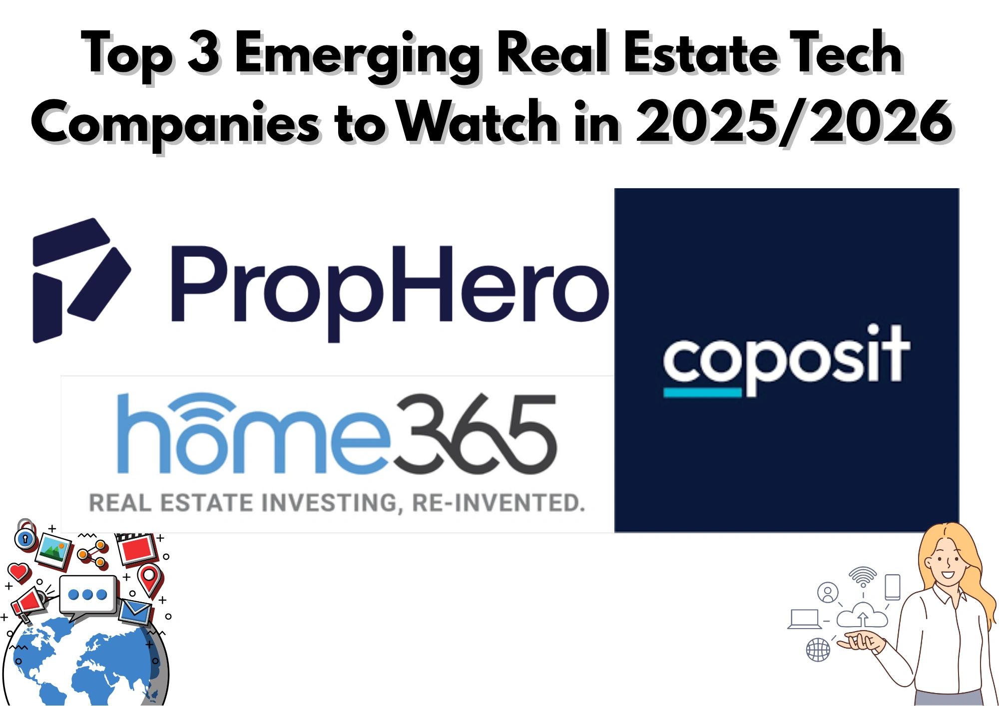Top 3 Emerging Real Estate Tech Companies to Watch in 2025/2026