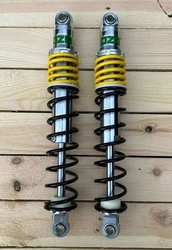OZO ‘ Elite 2 ’ rear gas shock absorbers for trials use-