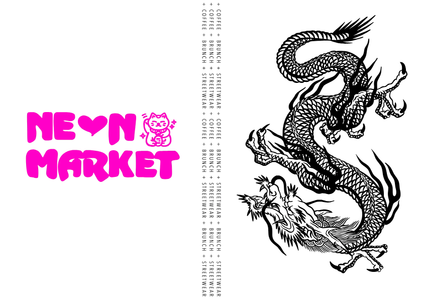 Neon Market Cafe and Streetwear Boutique
