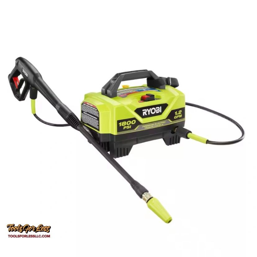 RYOBI 1800 PSI 1.2 GPM Cold Water Corded Electric Pressure Washer