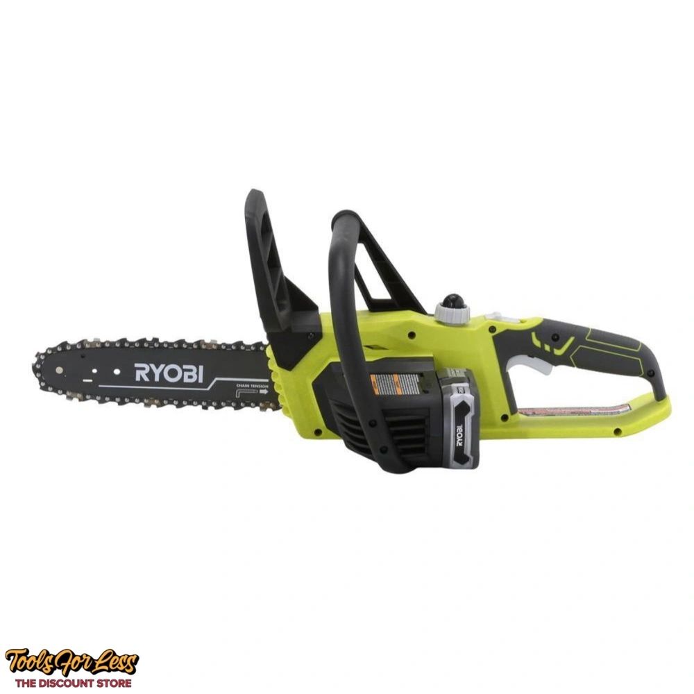 RYOBI ONE+ 18V 10 in. Battery Chainsaw with 1.5 Ah Battery and Charger