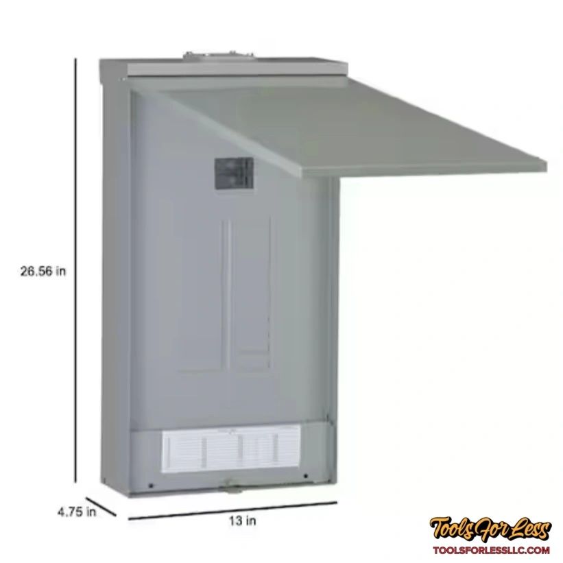 GE PowerMark Gold 100 Amp 20-Space 20-Circuit Outdoor Main Breaker ...