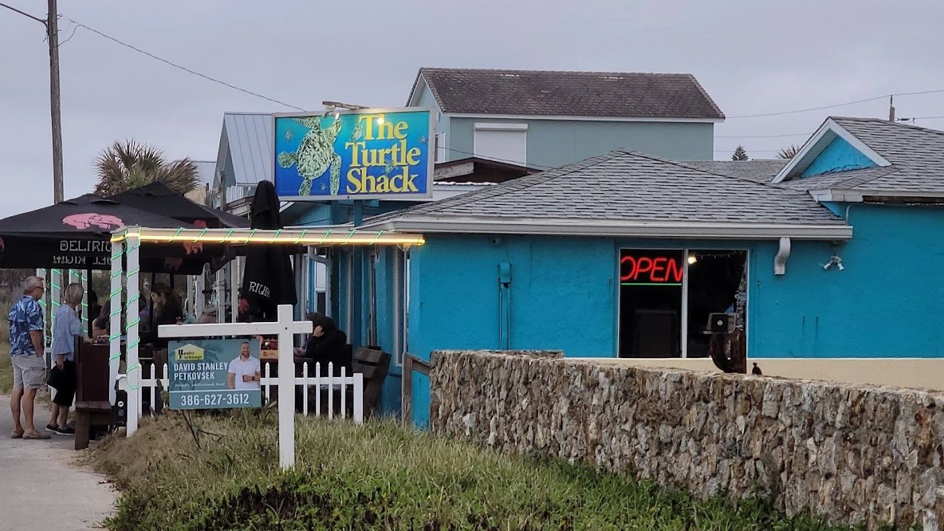 Turtle Shack Cafe, Flagler Beach, Florida