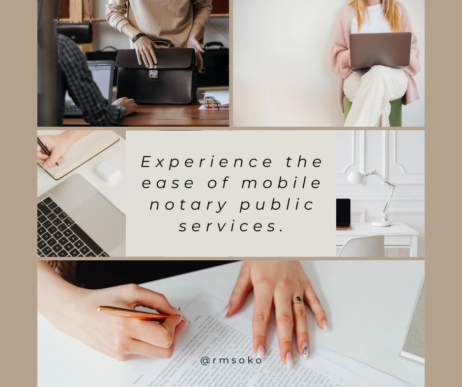 Notarized Document Services | Nomad Notaries LLC