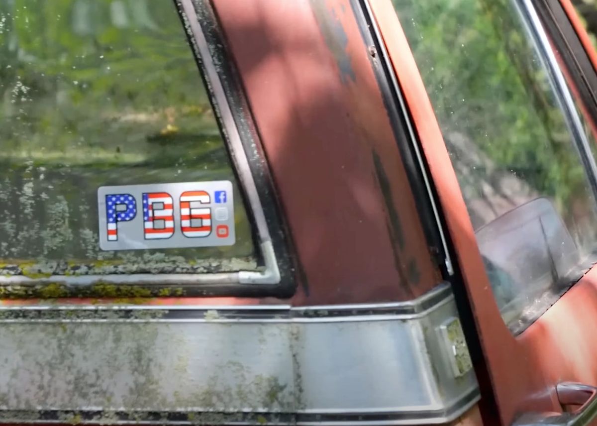 PBG Red White and Blue Decal