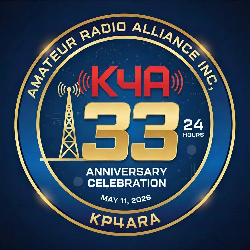 Only for 24 Hours!Amateur Radio Alliance Inc. Activates K4A