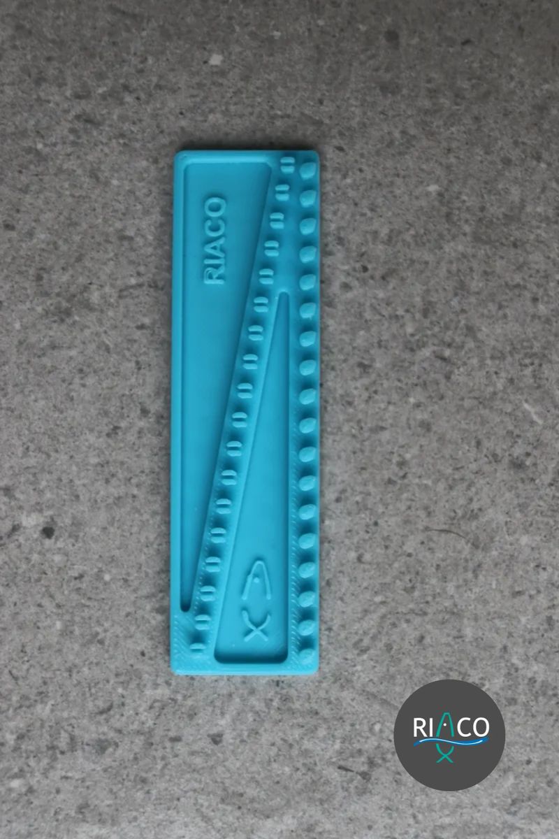 Ezy Rig. Hook Hair Length Gauge