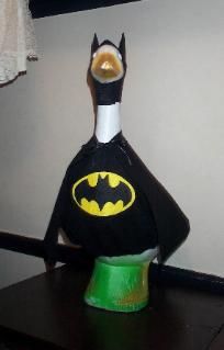 Bat Goose Lawn Goose Clothes Outfit